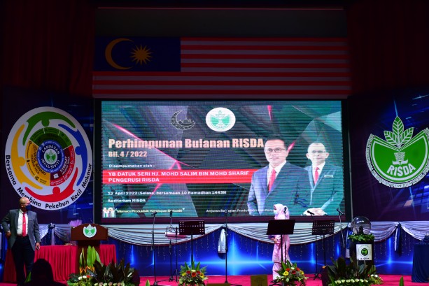 Majlis Perhimpunan Bulanan RISDA Bil. 4/2022 - Portal Rasmi RISDA